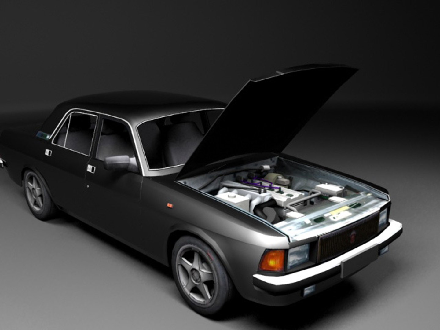 3d Russian Car Model