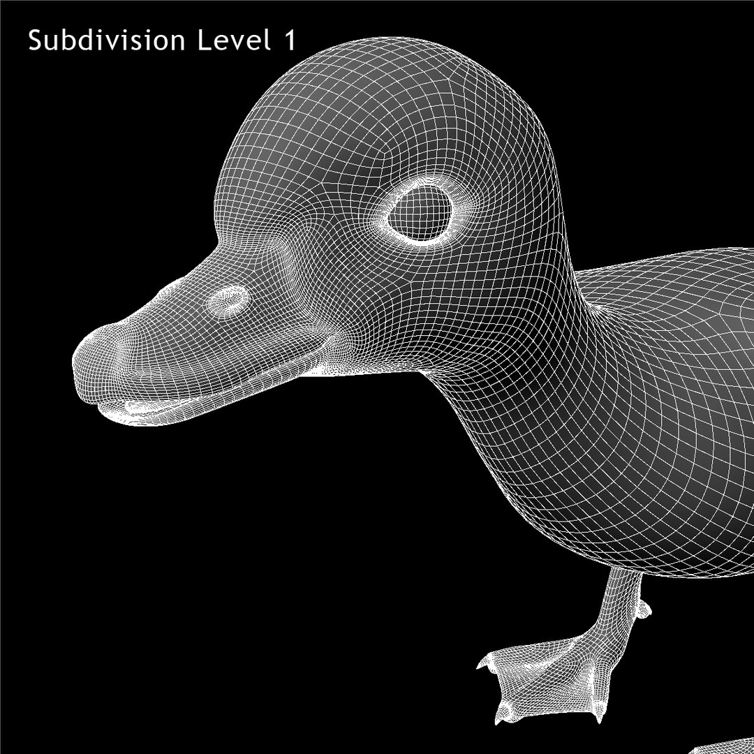 maya duckling animation fur