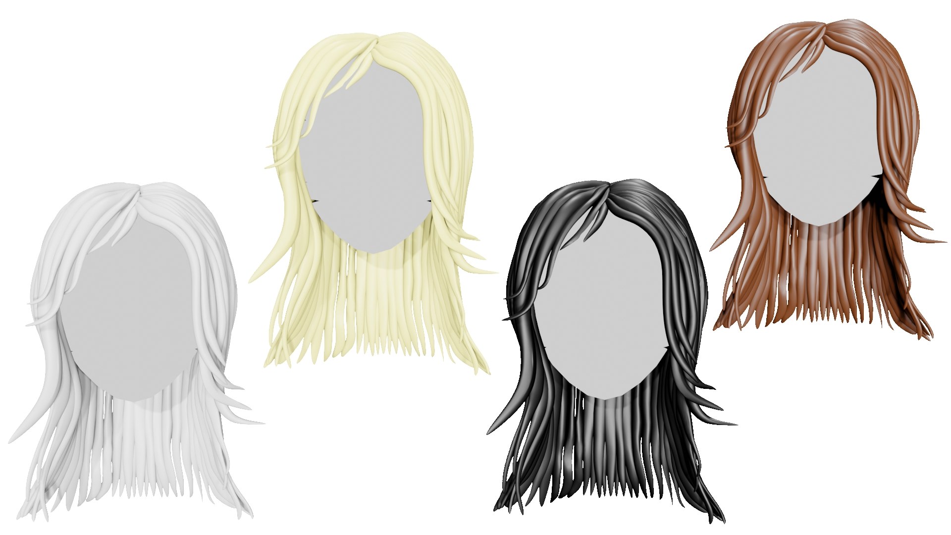 Hairs wig 3D model - TurboSquid 1814337