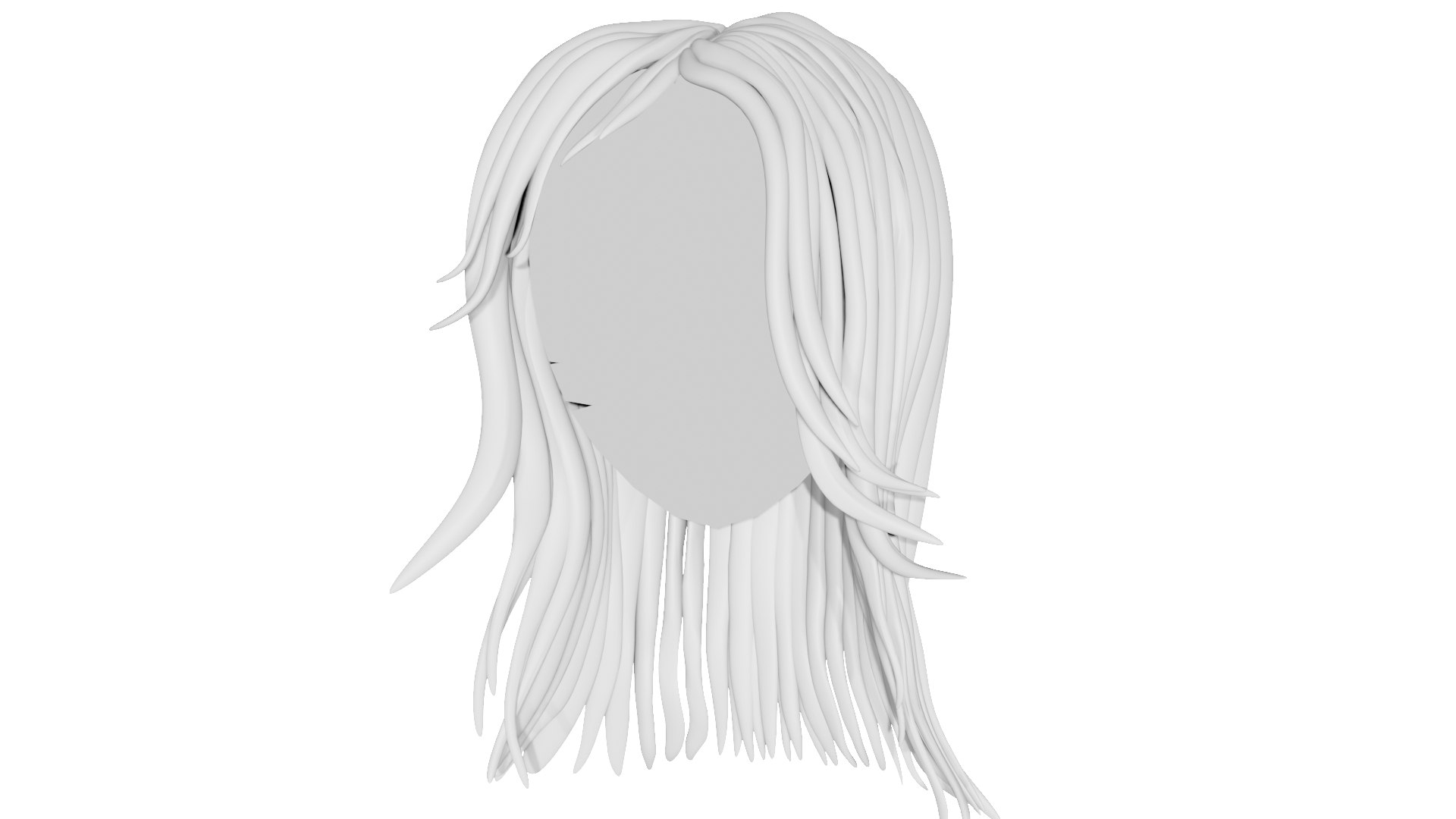 Hairs wig 3D model - TurboSquid 1814337