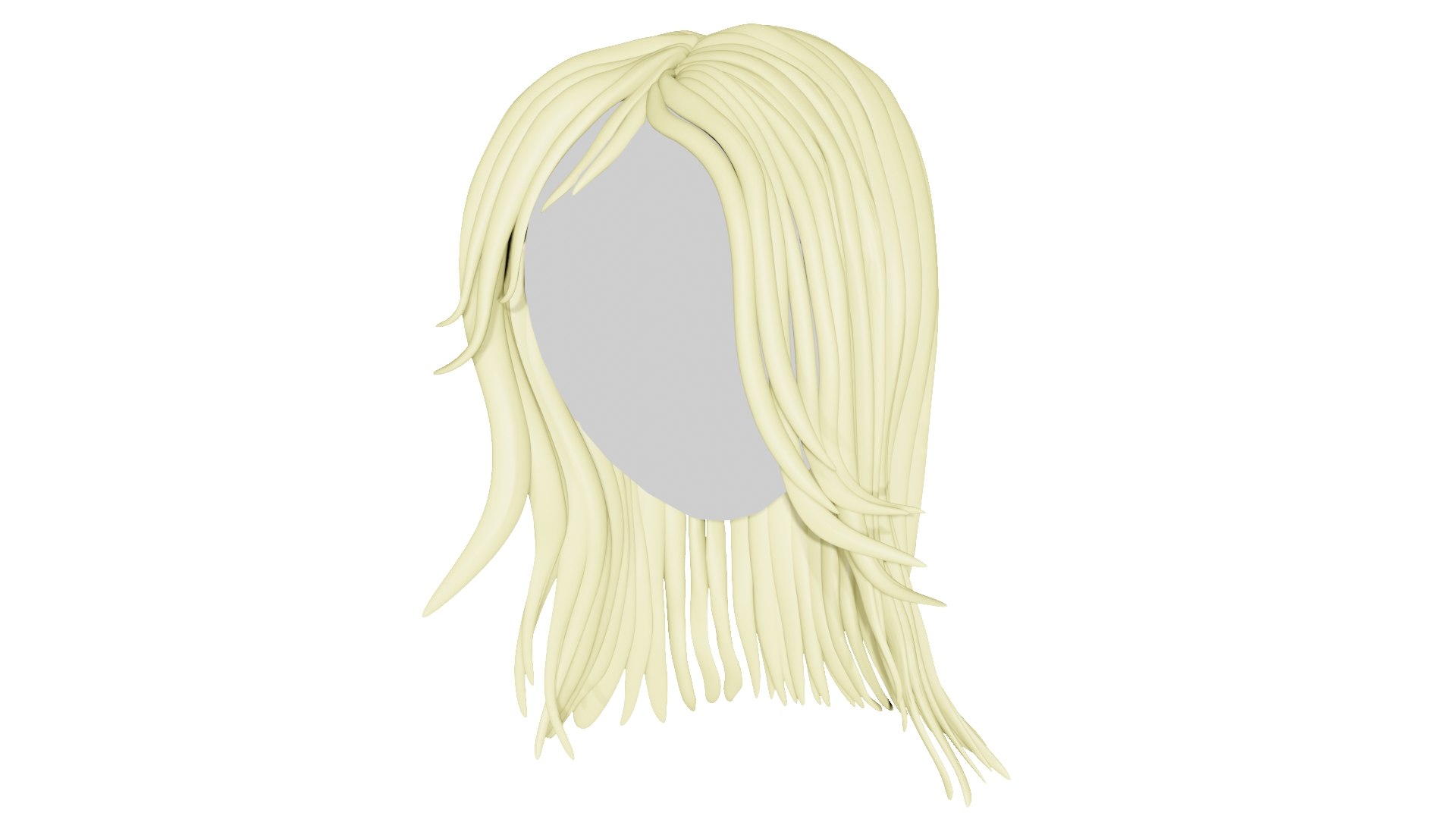 Hairs wig 3D model - TurboSquid 1814337