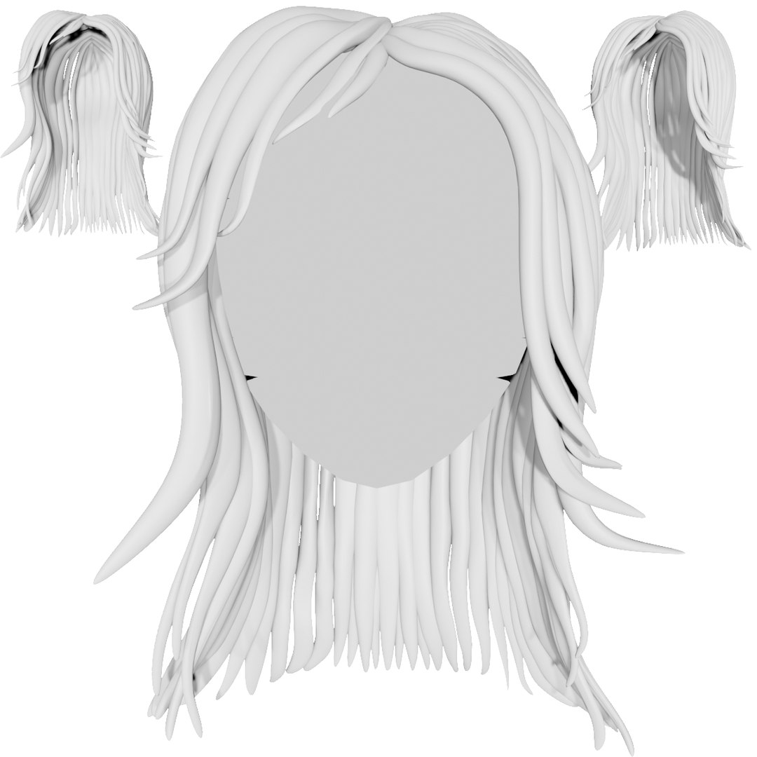 Hairs wig 3D model - TurboSquid 1814337