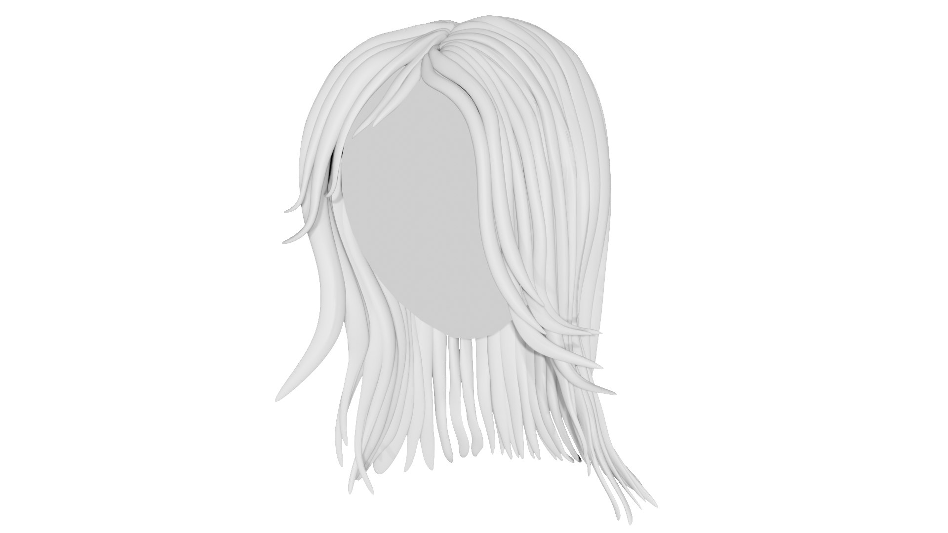 Hairs wig 3D model - TurboSquid 1814337