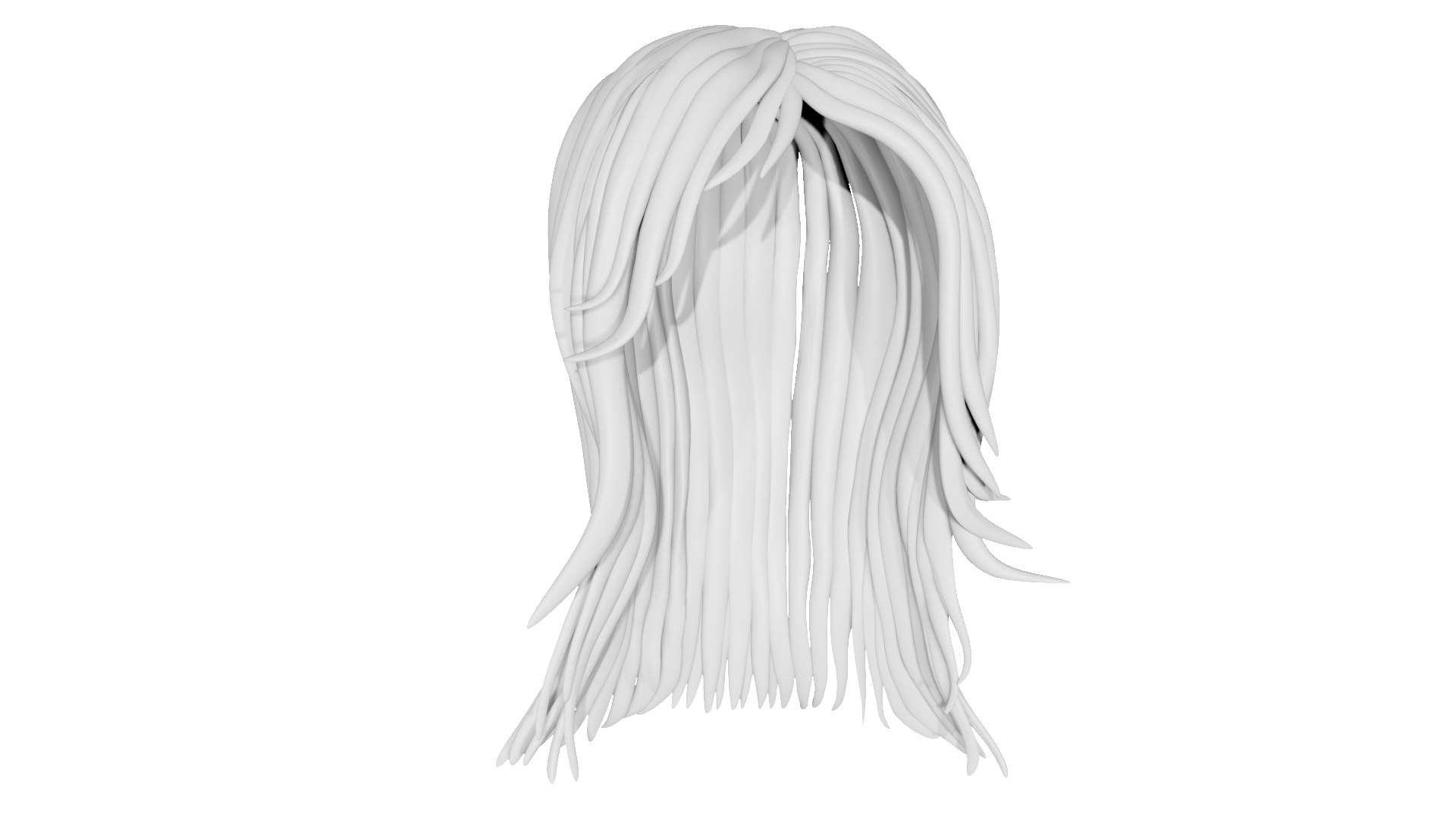 Hairs wig 3D model - TurboSquid 1814337