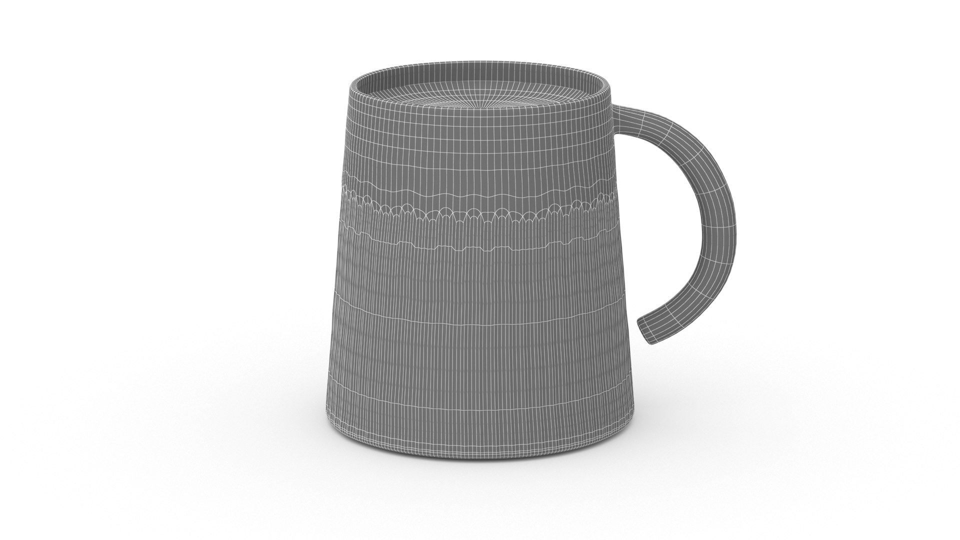 Coffee Set Edgy 3D Model - TurboSquid 2225619