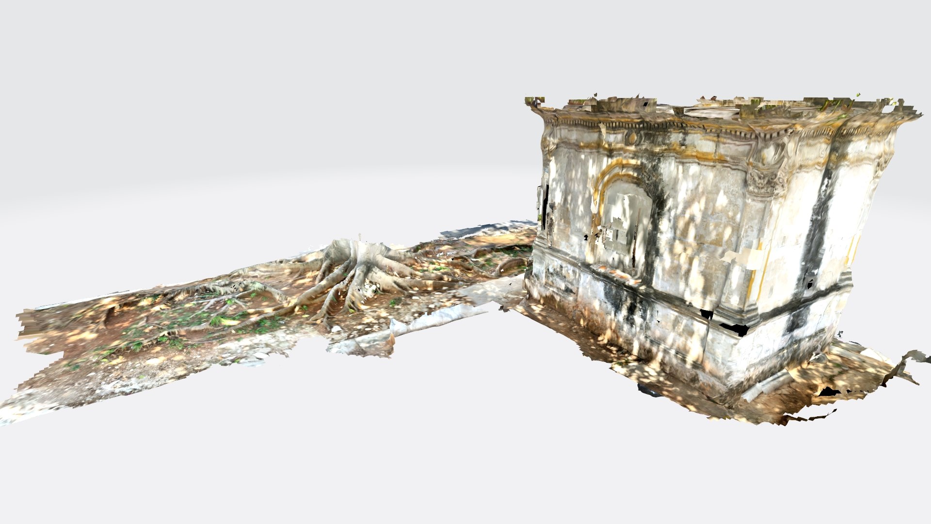 3D Pantheon with Tree model - TurboSquid 1969550