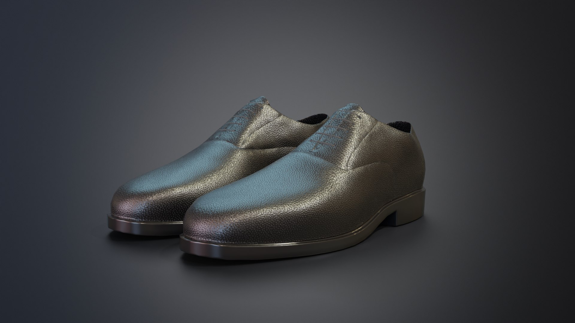 3D Men Leather Shoes Collection - Realistic And Game-Ready - TurboSquid ...