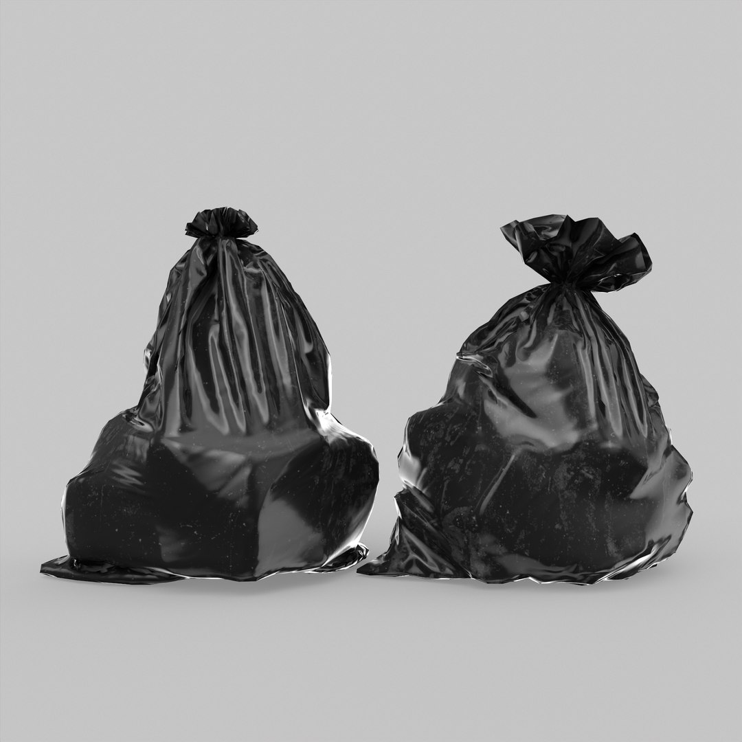 Garbage Bags Low Poly Model - TurboSquid 2063739