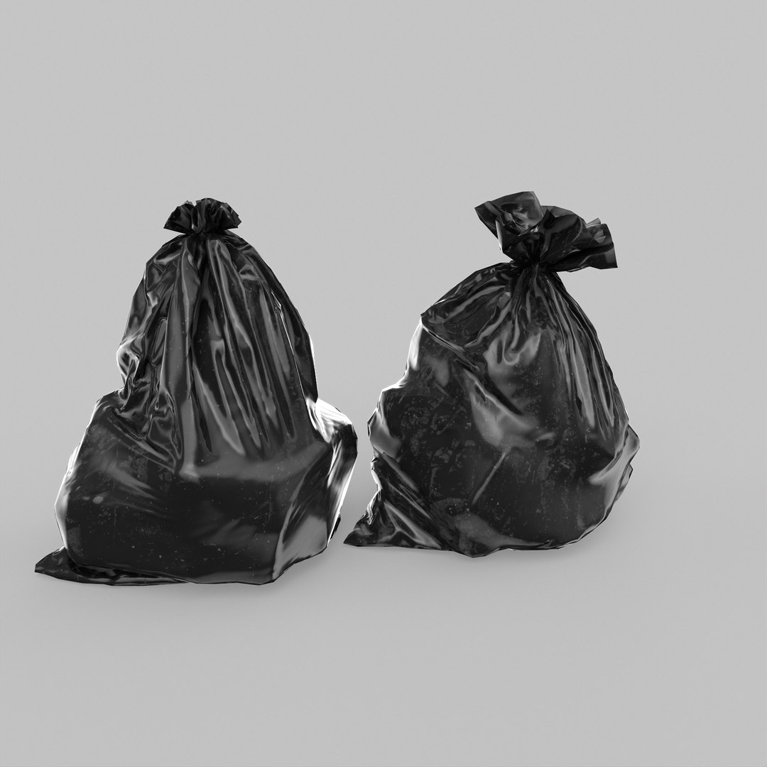 Garbage Bags Low Poly Model - TurboSquid 2063739