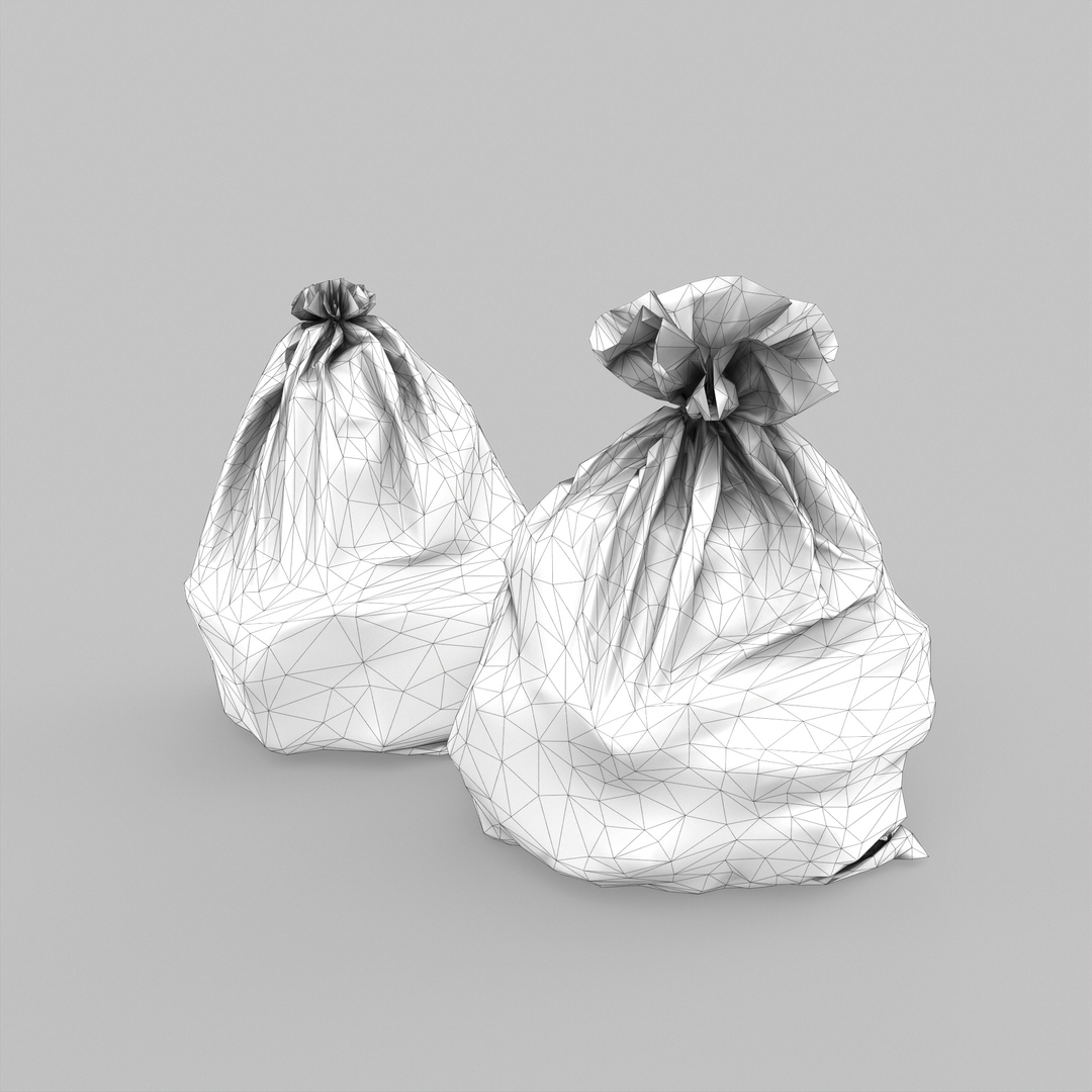 Garbage Bags Low Poly Model - TurboSquid 2063739