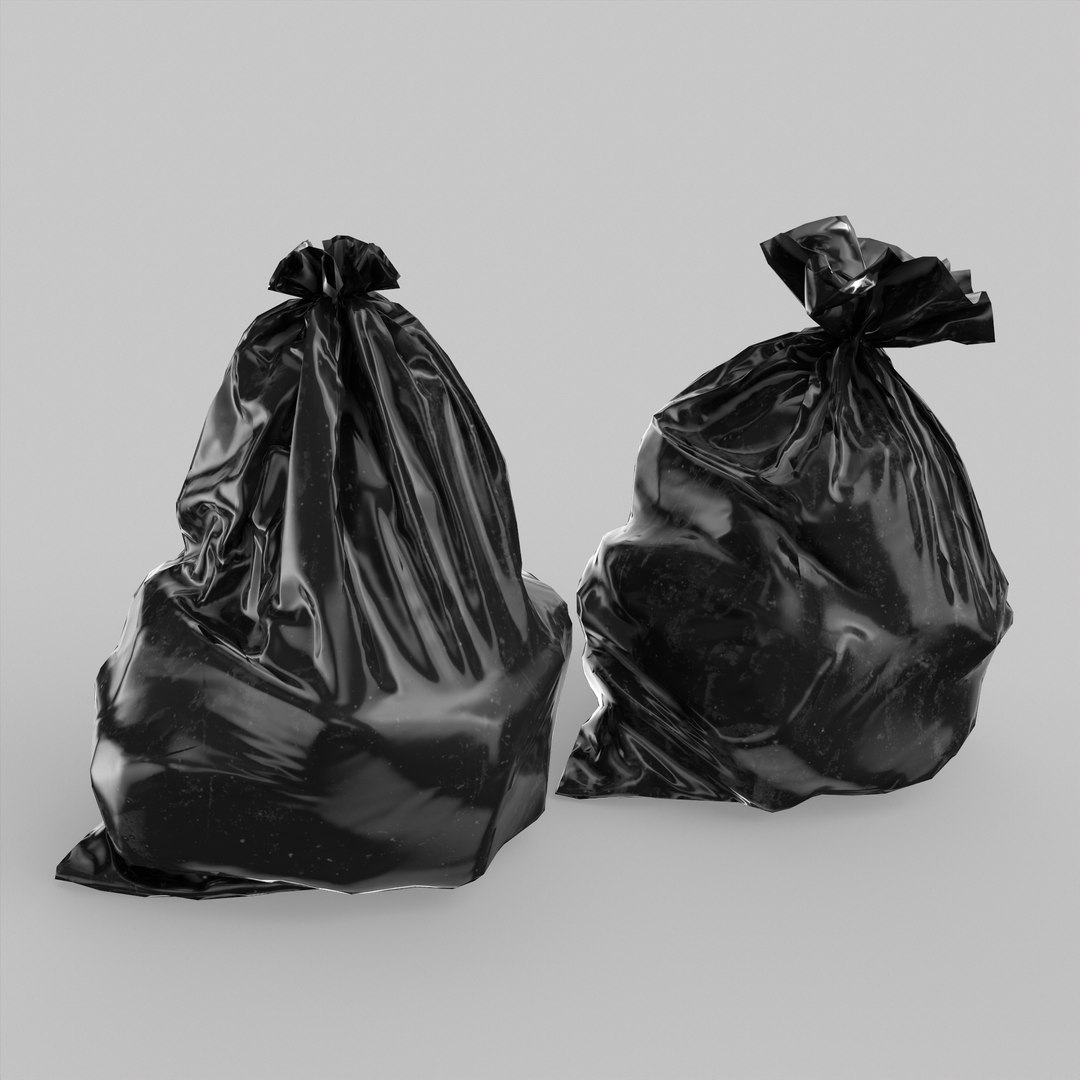 Garbage Bags Low Poly Model - TurboSquid 2063739