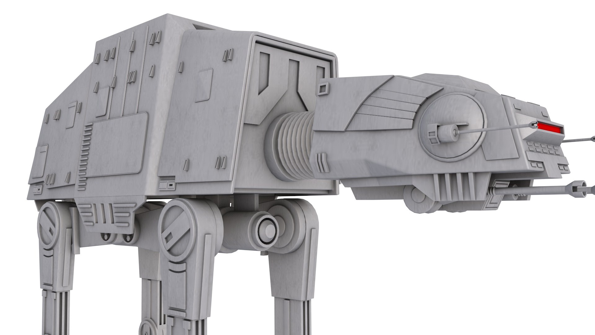 AT-AT Star Wars 3D Model - TurboSquid 2229987
