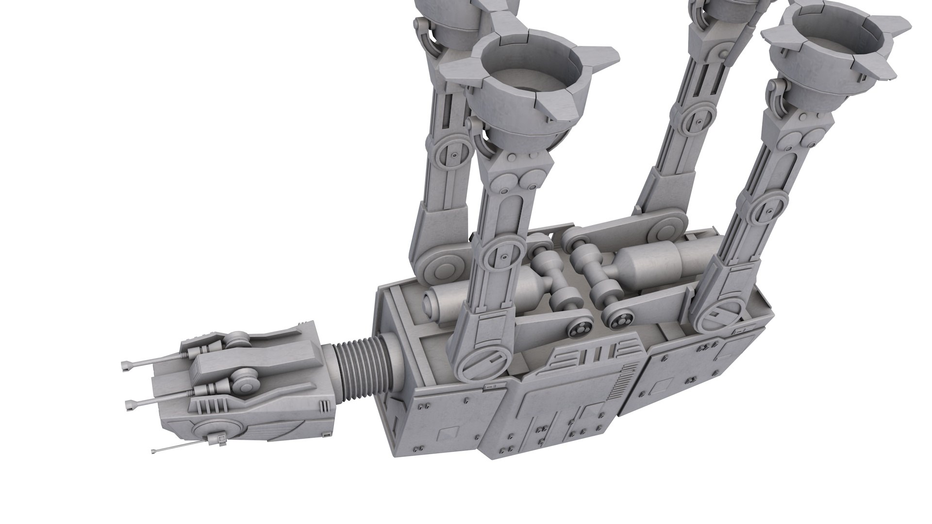 AT-AT Star Wars 3D Model - TurboSquid 2229987