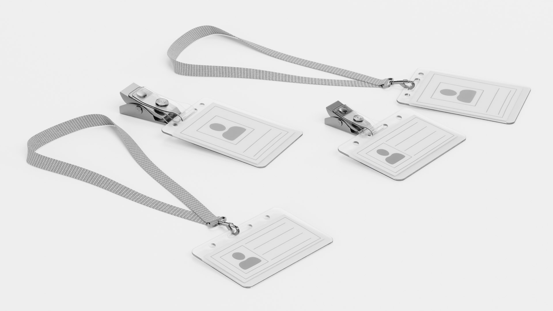 3D Model Name Badges Set 1 - TurboSquid 1718477