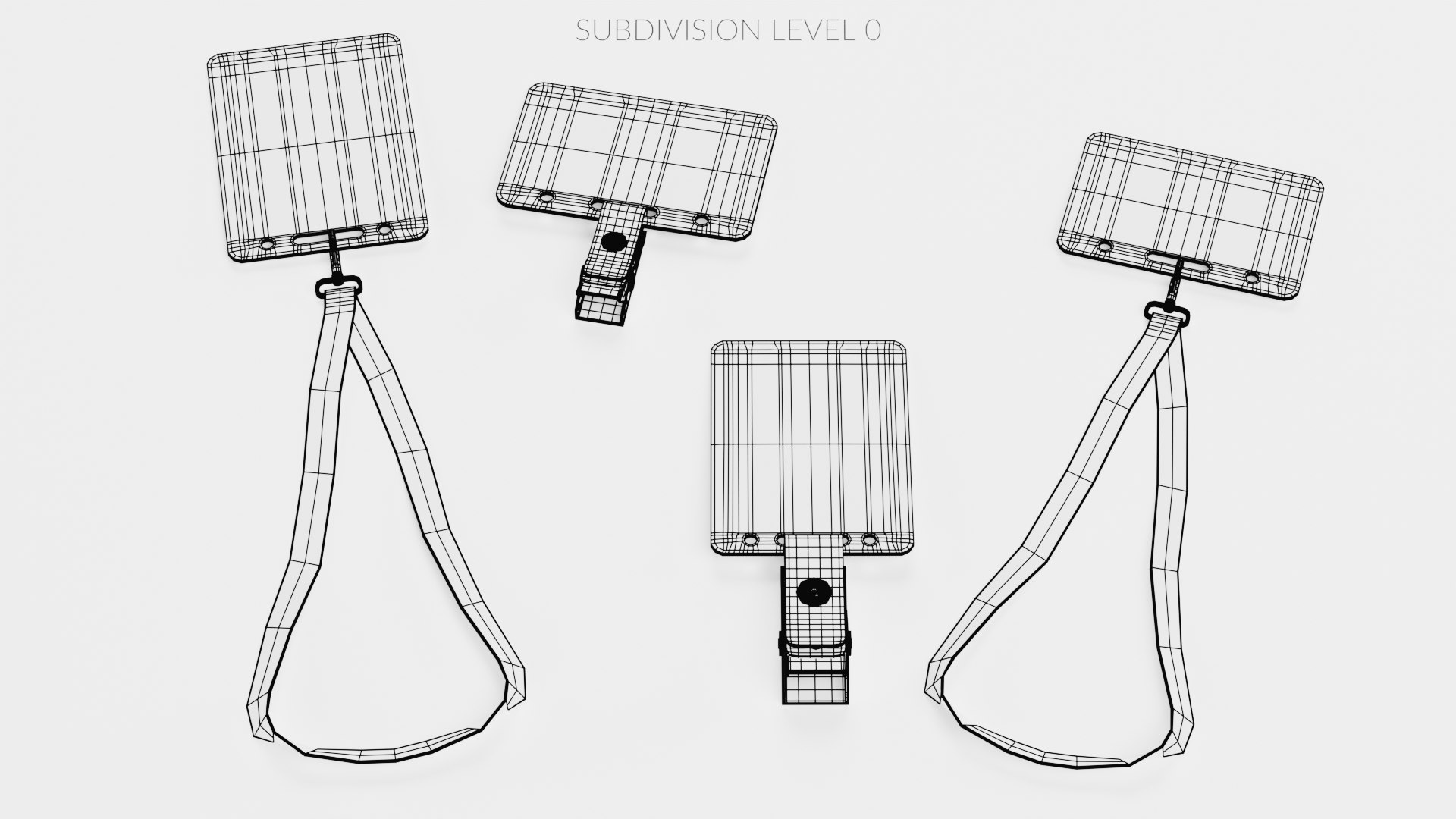 3D Model Name Badges Set 1 - TurboSquid 1718477