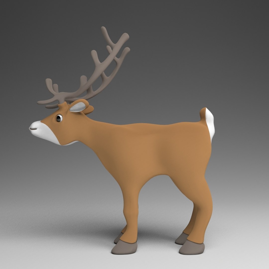 3ds Max Reindeer
