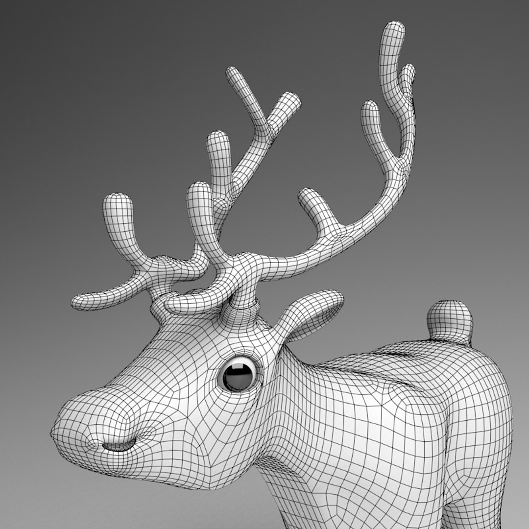 3ds Max Reindeer