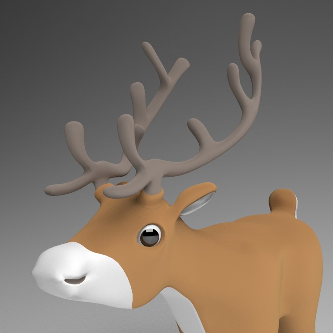3ds Max Reindeer