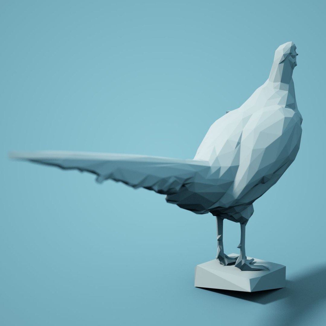 Animal Realistic Faceted 3D Model - TurboSquid 1162315