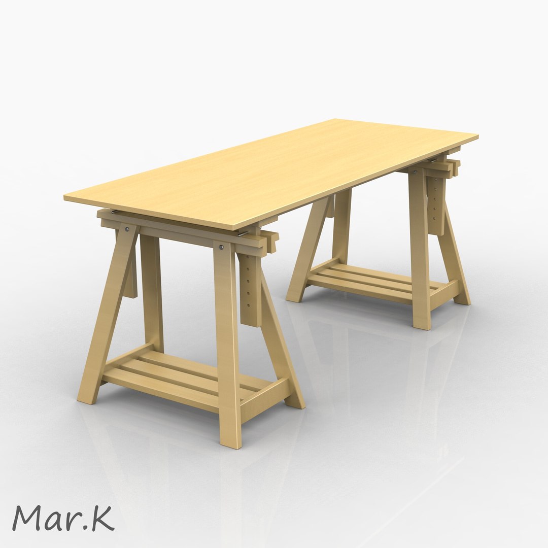 3d model work table