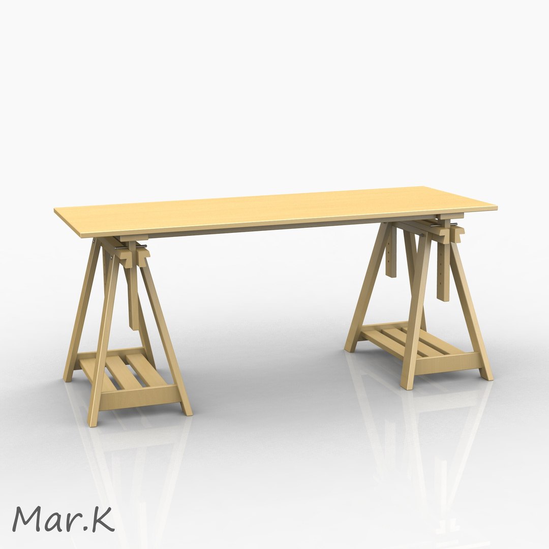 3d model work table