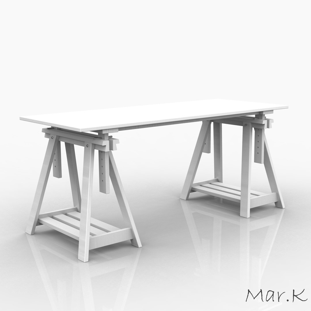 3d model work table