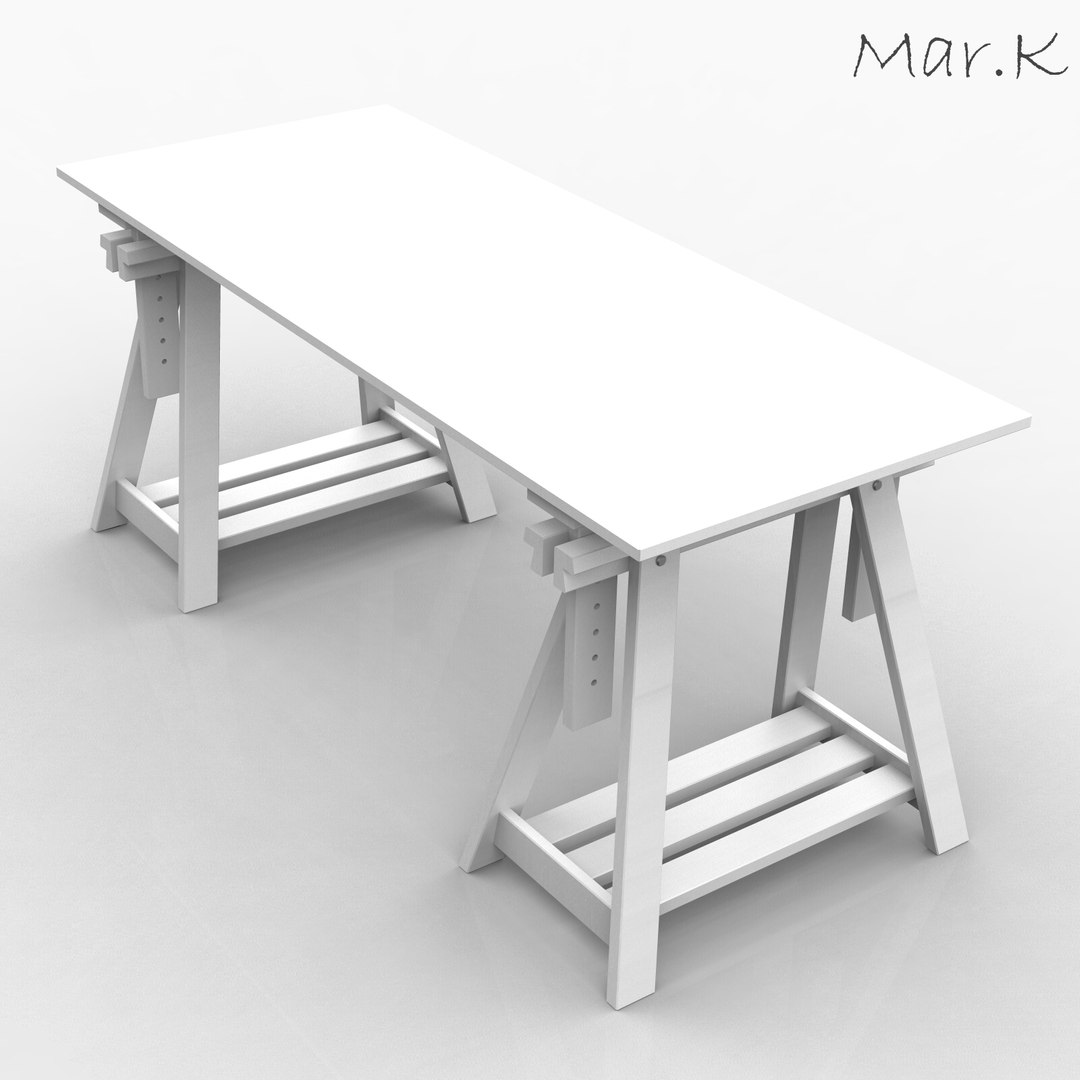 3d model work table