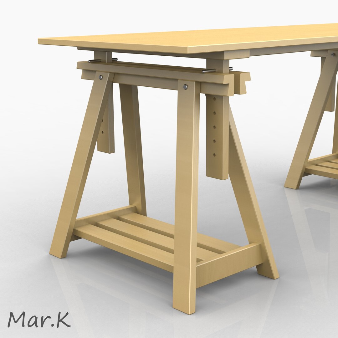 3d model work table