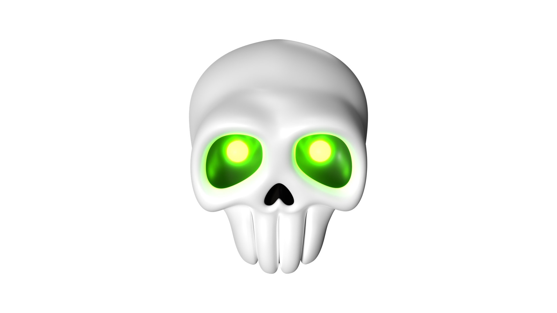 Halloween Skull 3D Model 3D model - TurboSquid 2141797