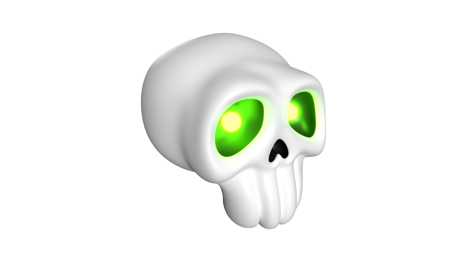 Halloween Skull 3D model - TurboSquid 2141797