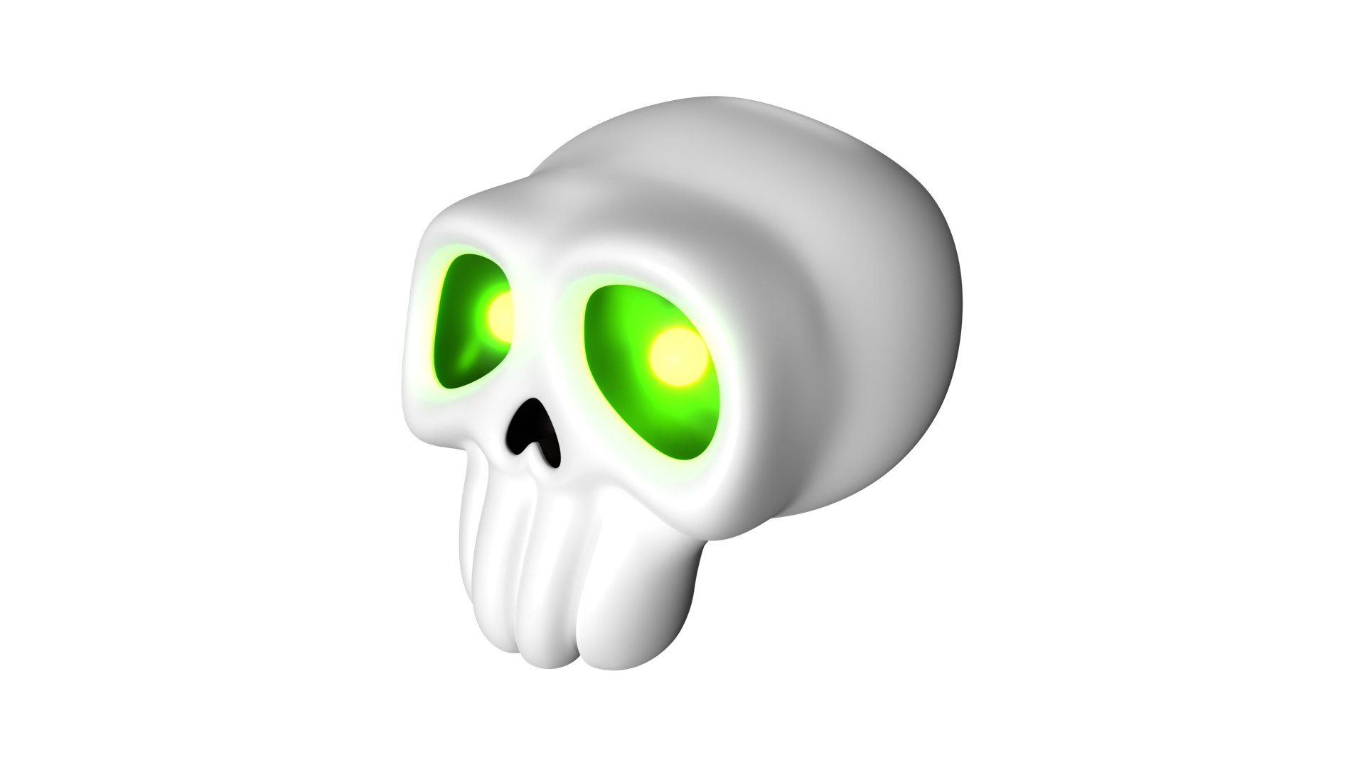 Halloween Skull 3D Model 3D model - TurboSquid 2141797