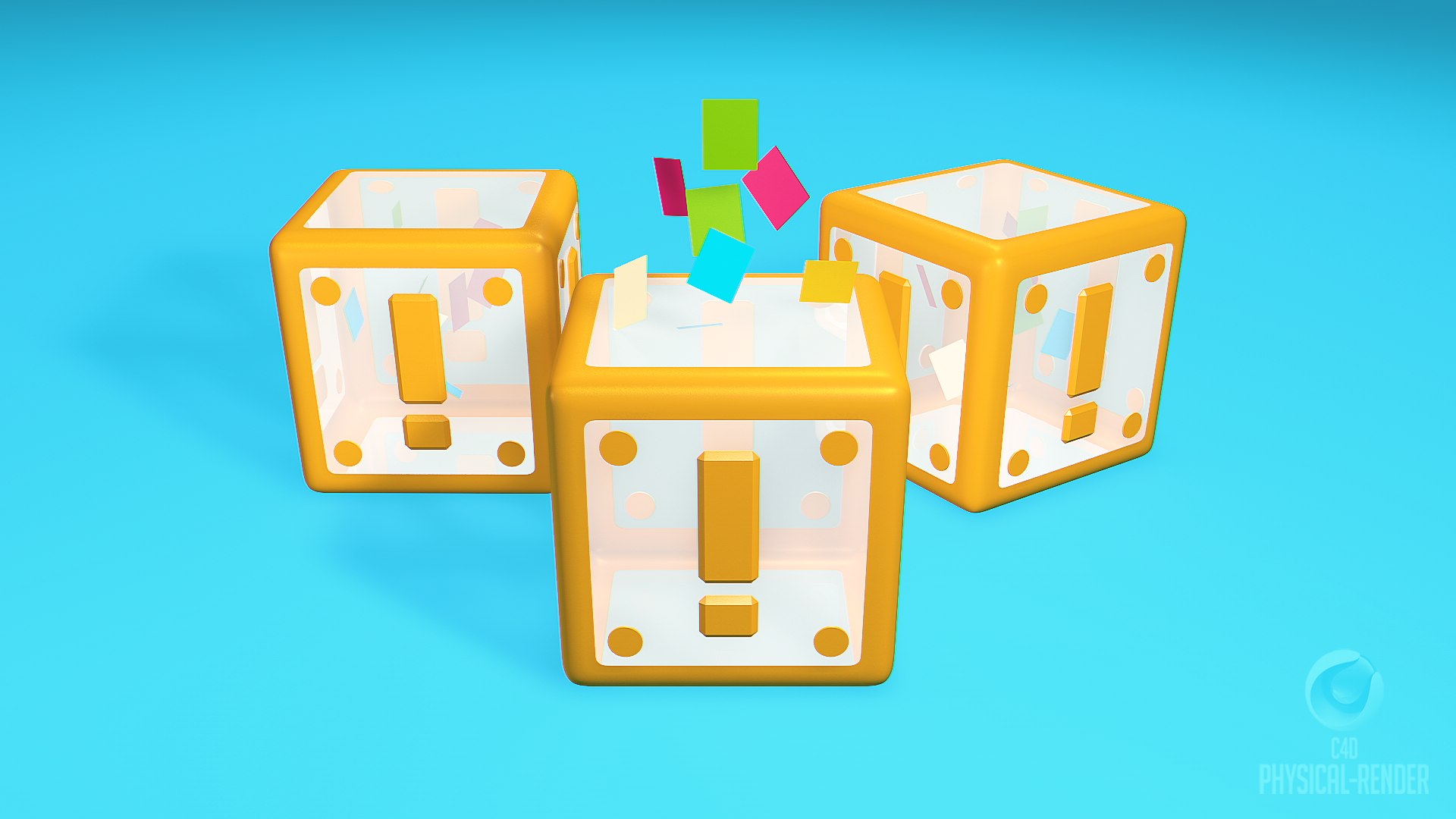 Super Mario Warp Item Box Model - TurboSquid 2065004