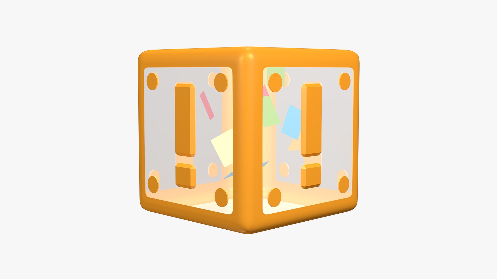 Super Mario Warp Item Box Model - TurboSquid 2065004