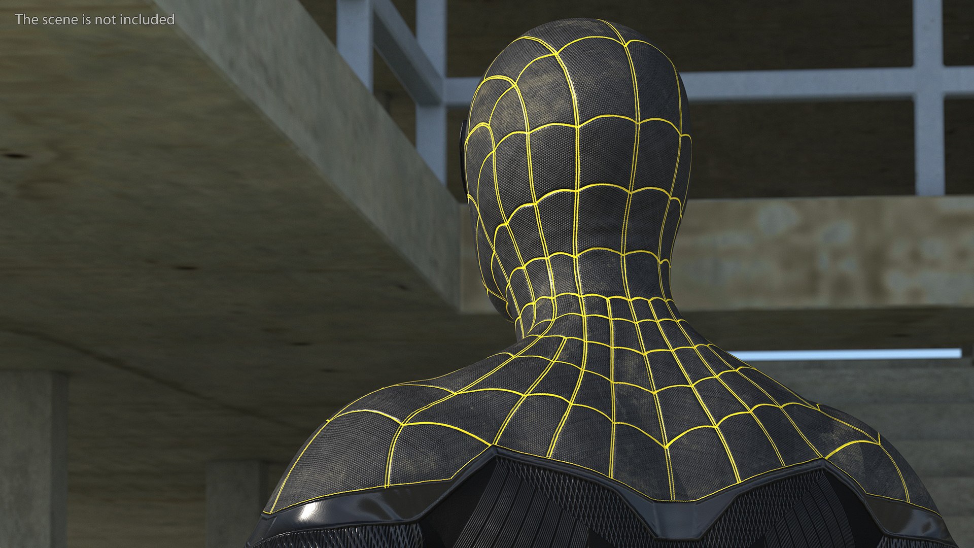 3D Spiderman Black Suit Helmet Model - TurboSquid 2092538