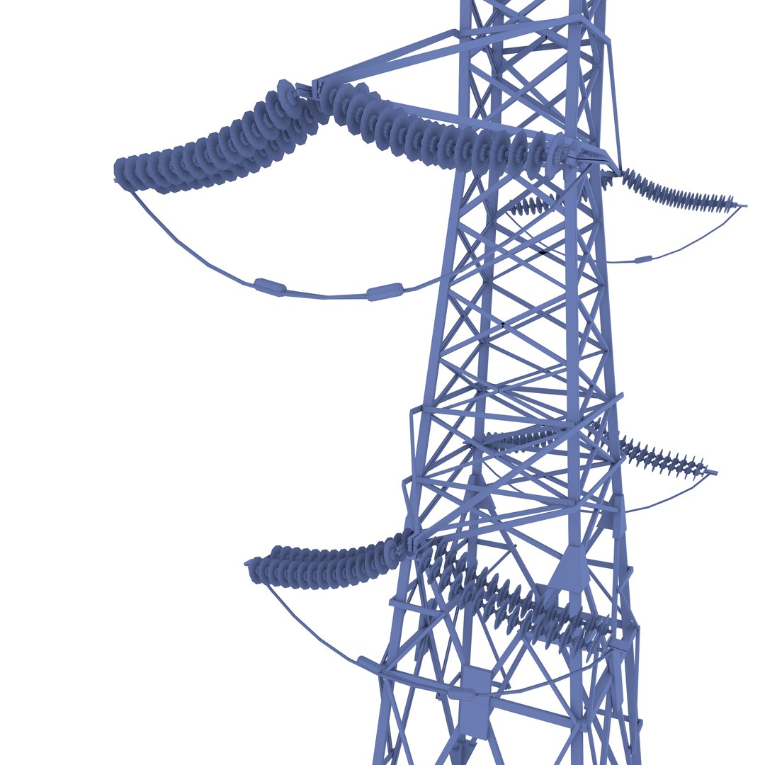 Electricity Poles Model - TurboSquid 1476184