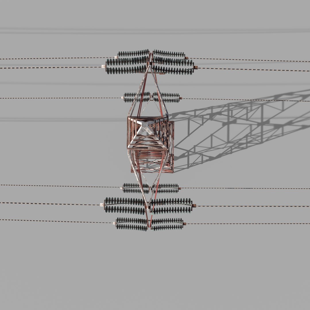 Electricity Poles Model - TurboSquid 1476184