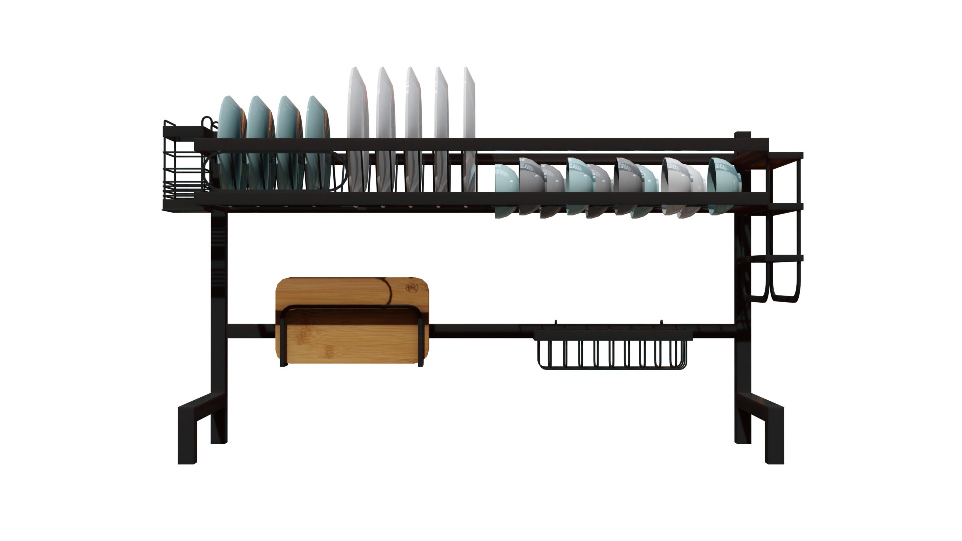 3D Rack Storage Shelf Model - TurboSquid 2250005