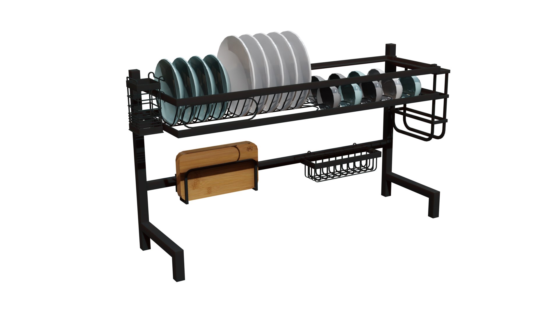 3D Rack Storage Shelf Model - TurboSquid 2250005