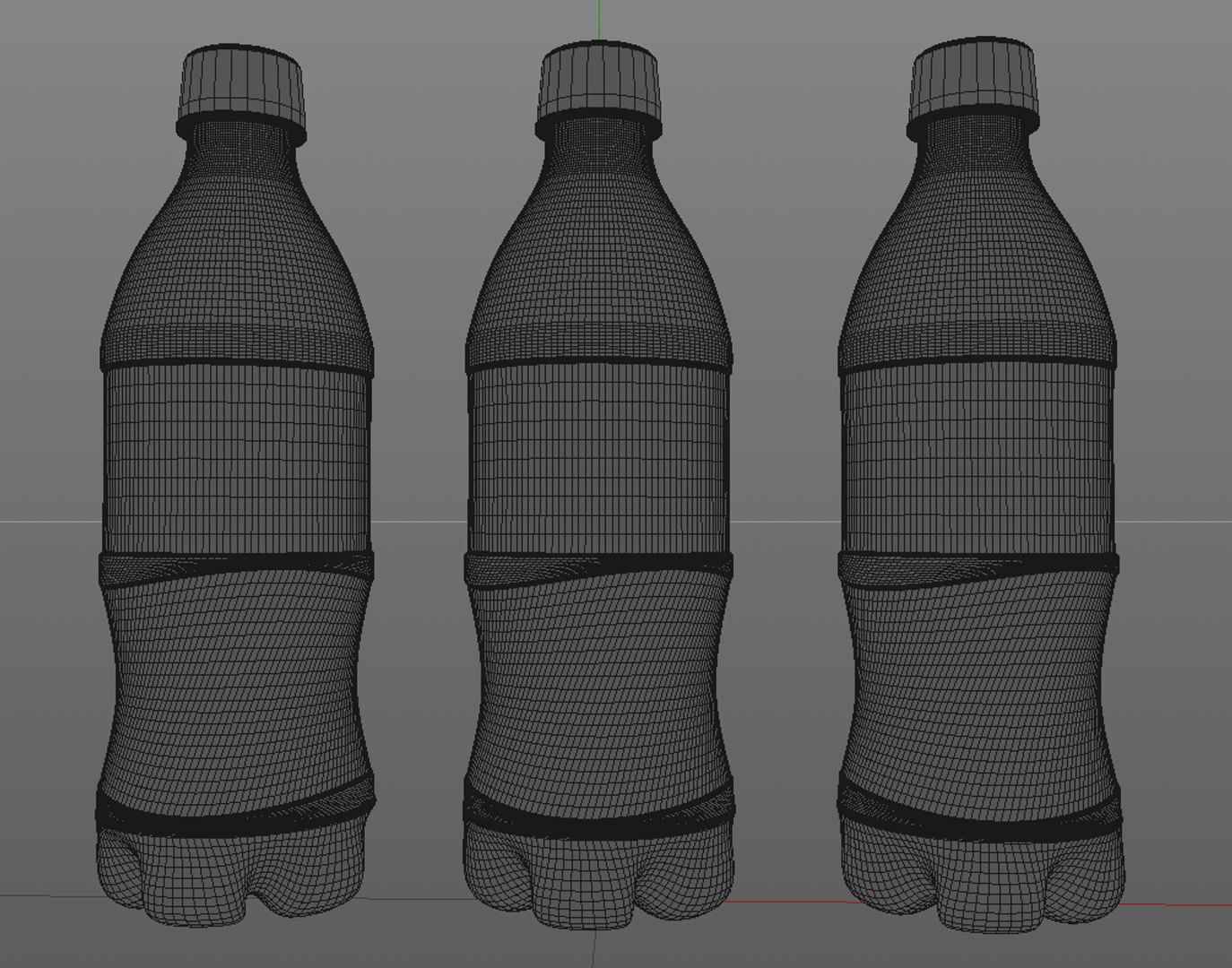 Coke Bottle 3d Model