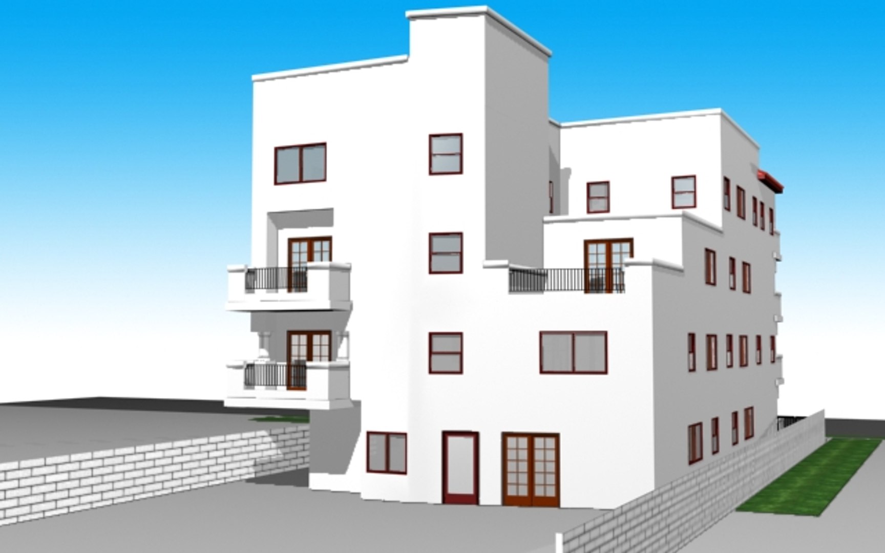 3d Model 4 Building