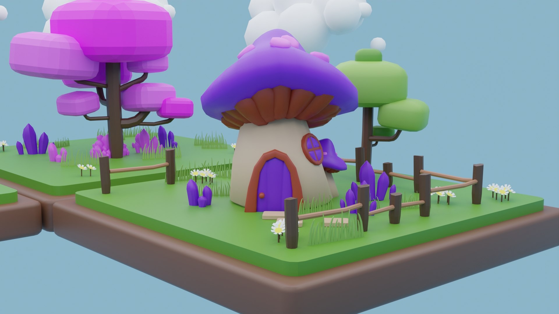 3D Model Toon Environment - TurboSquid 2066010