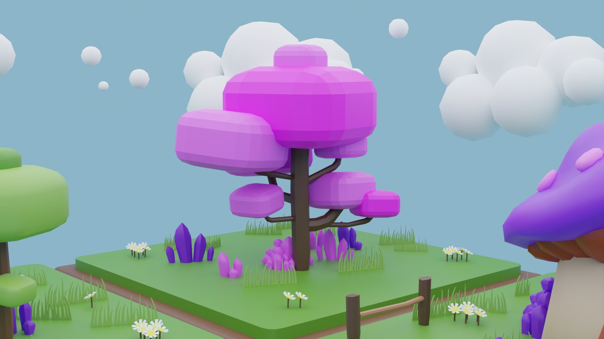 3D Model Toon Environment - TurboSquid 2066010