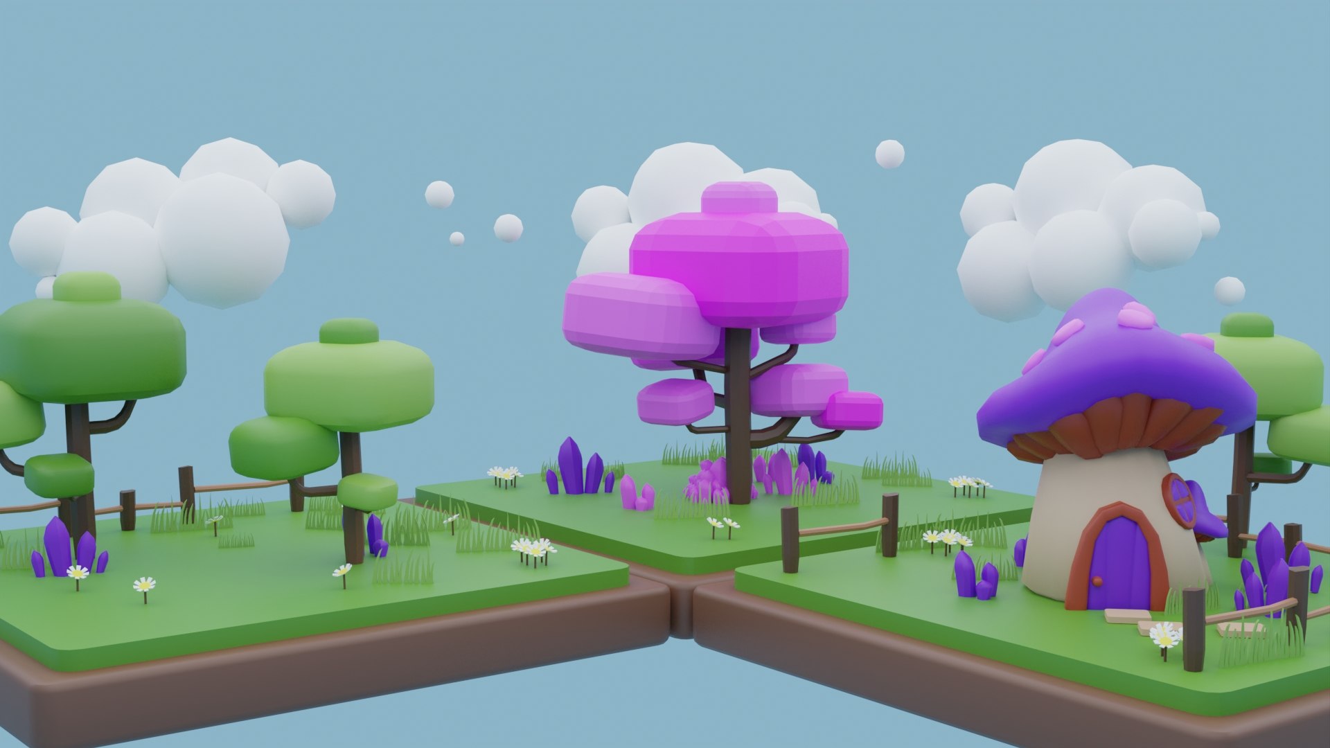 3D Model Toon Environment - TurboSquid 2066010