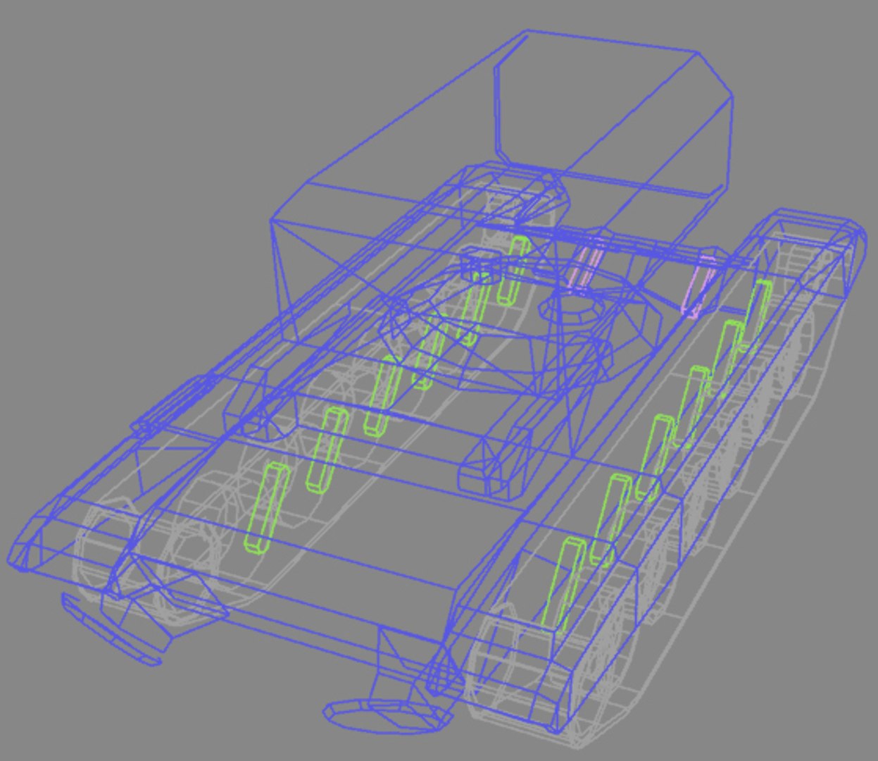 Tos 1 Launcher 3d Model