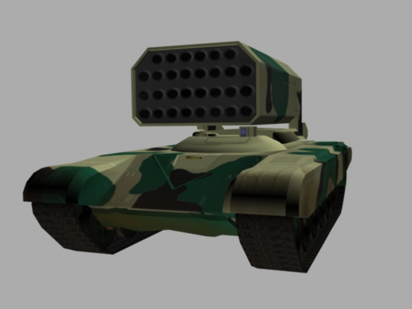 Tos 1 Launcher 3d Model