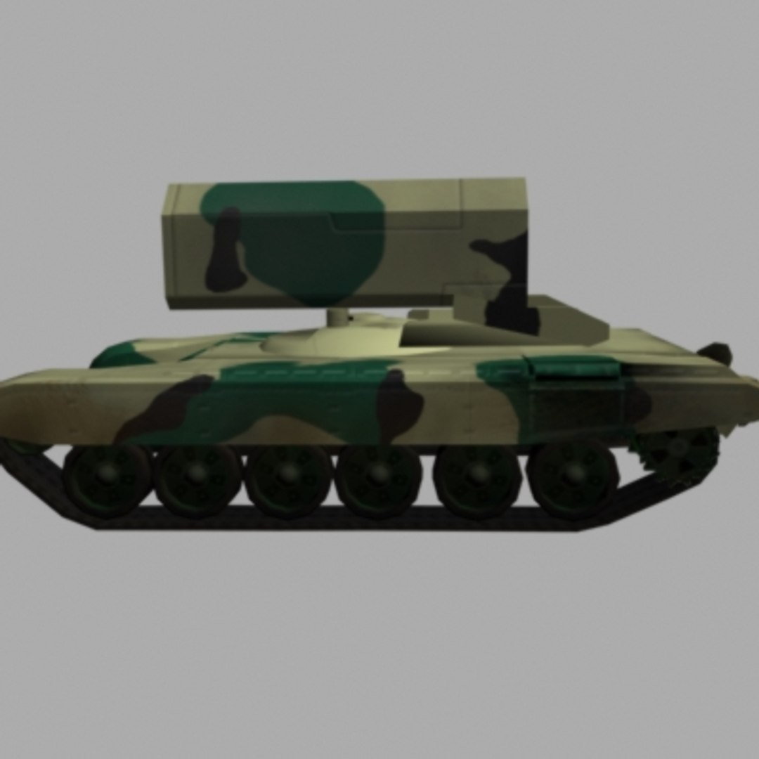 Tos 1 Launcher 3d Model