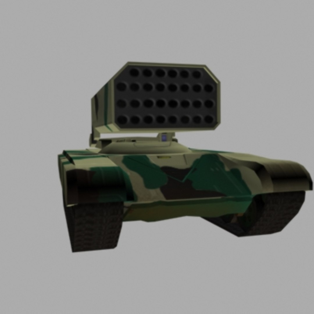 Tos 1 Launcher 3d Model