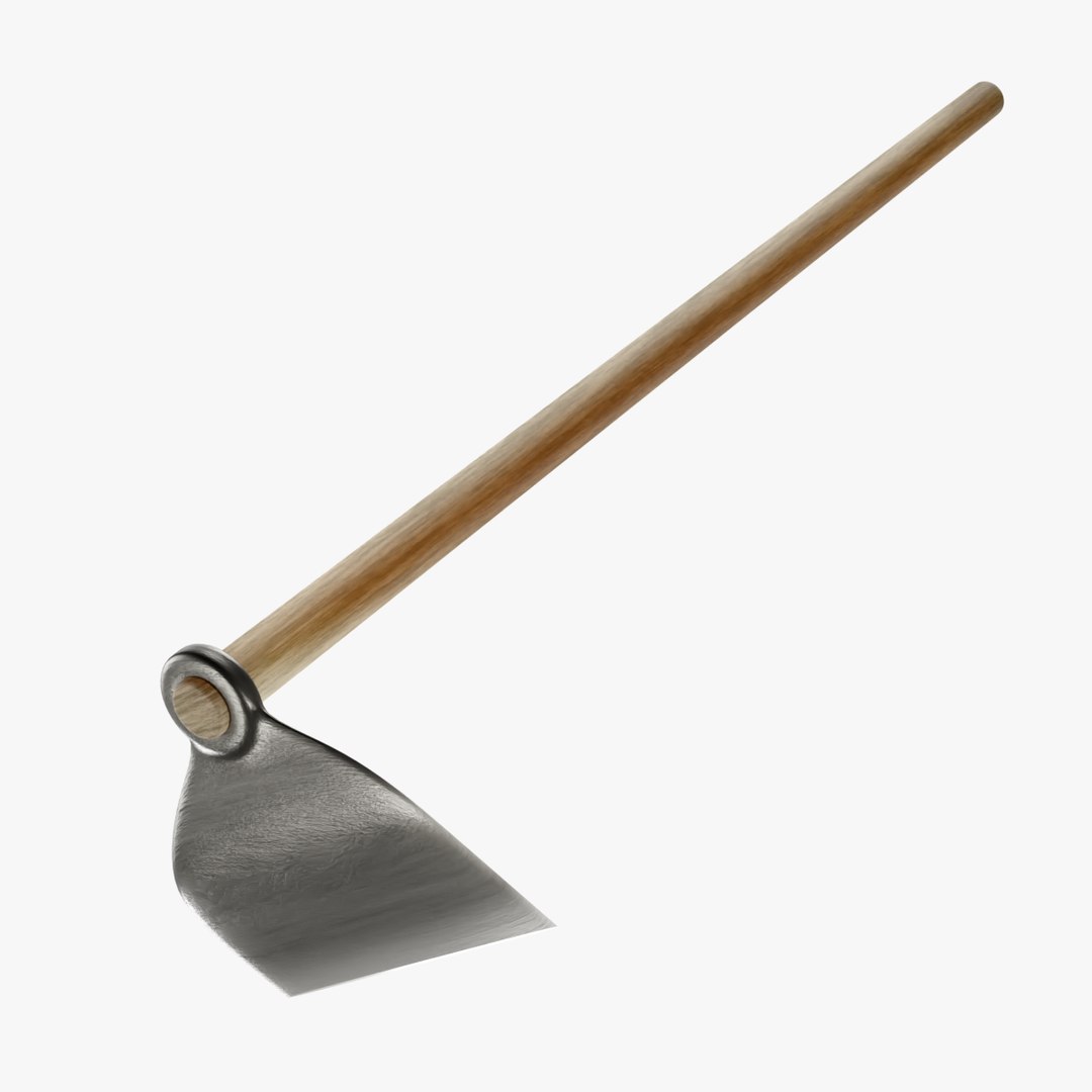 Hoe model - TurboSquid 2109324