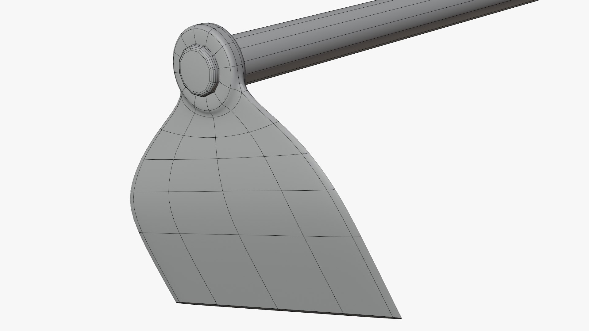 Hoe model - TurboSquid 2109324