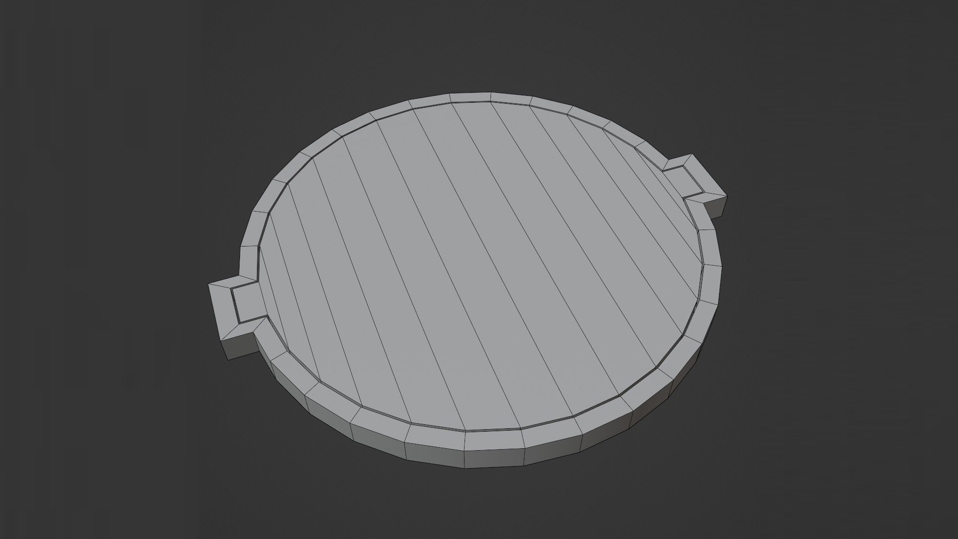 Simple Manhole Cover Pack 3D Model - TurboSquid 1846240